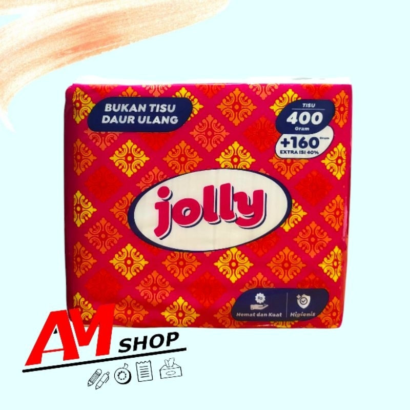 Jual Facial Tissue Jolly 560 gram (1 pcs) | Shopee Indonesia