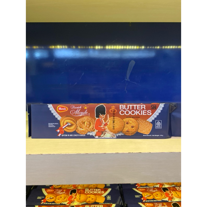 Jual Monde BUTTER COOKIES Kemasan Mini | Shopee Indonesia