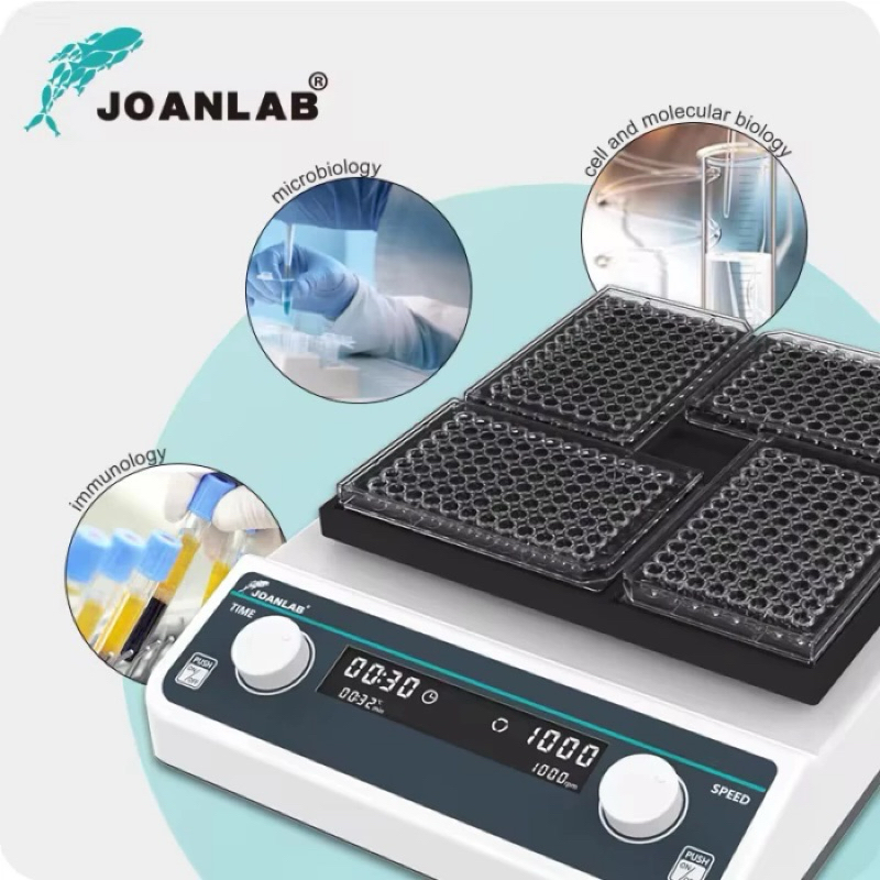 Jual Joanlab Microplate shaker oscillator VM600 Deep-well Plate Shaker ...