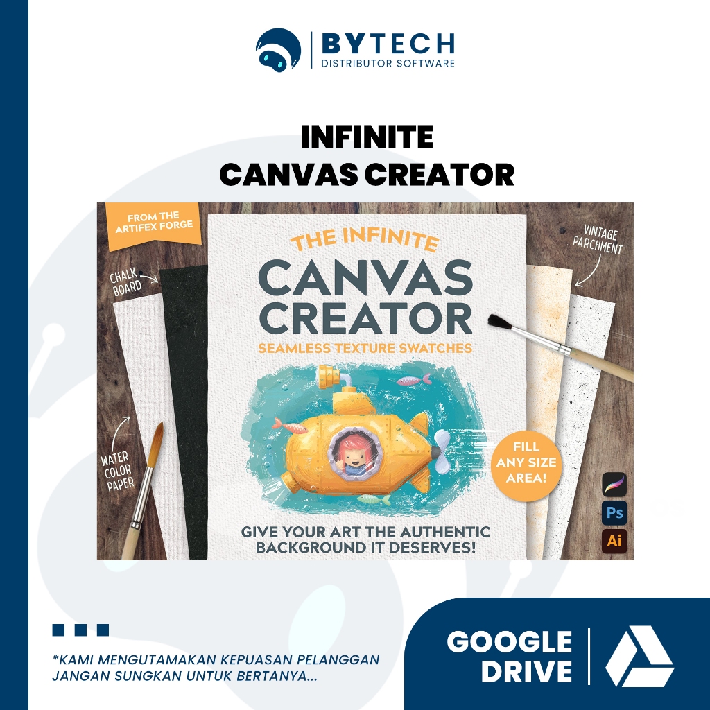 Jual INFINITE CANVAS CREATOR | PHOTOSHOP | ILLUSTRATOR | POCREATE ...
