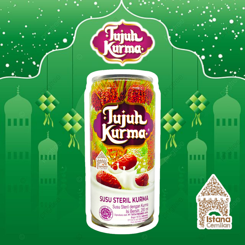 Jual Tujuh Kurma Susu Steril Kaleng 200 ML | Shopee Indonesia