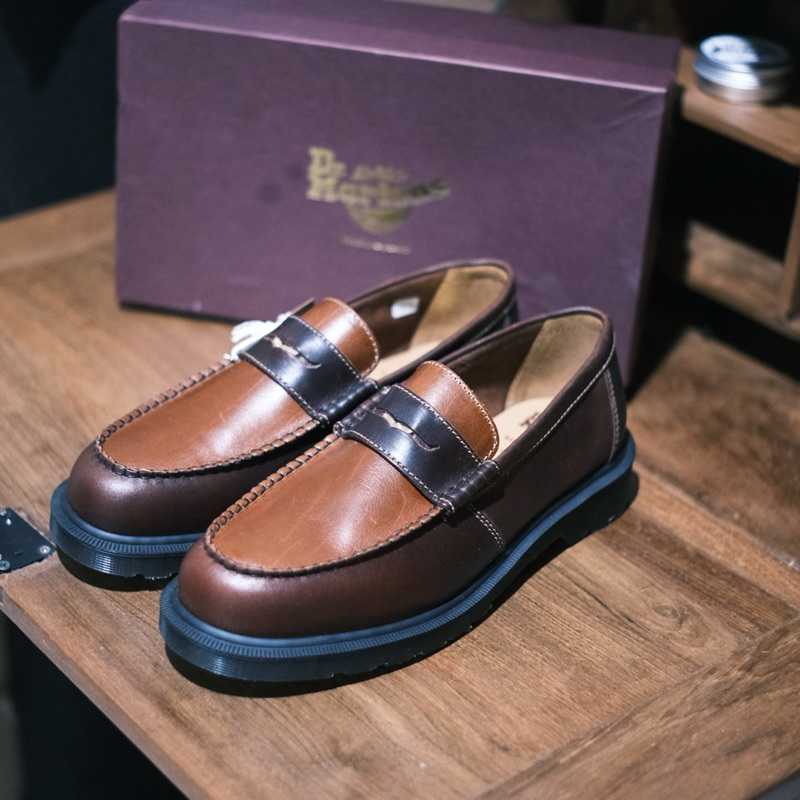 Jual Sepatu Dr. Martens Penton Classic Calf Polo Brown Amber Made In ...