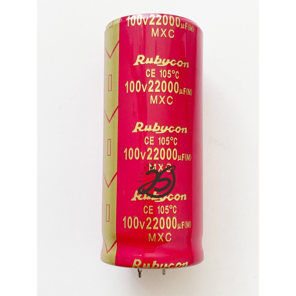 Jual ELCO 22000UF 100V RUBYCON ASLI ORIGINAL USR CAPACITOR ELCO KAPASITOR ELKO 22000 UF 100 V 22 ...