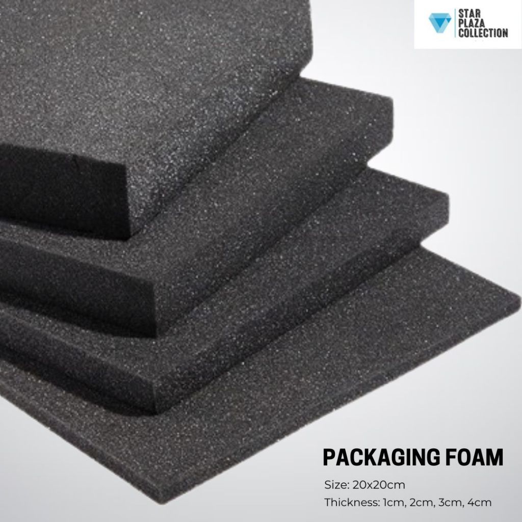 Jual Busa Royal Foam Hitam Super Lembaran / Busa Packing Paking Hitam ...