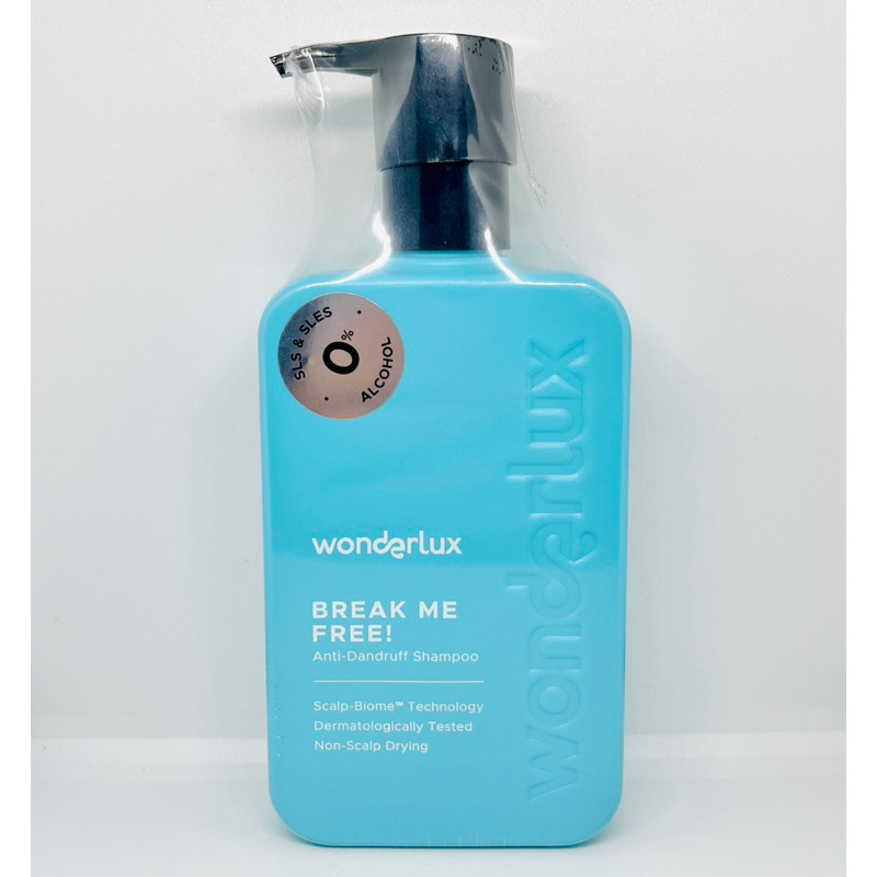 Jual Wonderlux Break Me Free! Anti Dandruff Shampoo For Sensitive Scalp ...