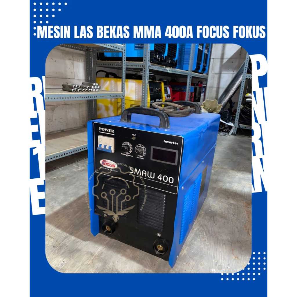 Jual Mesin Las Bekas MMA 400A Focus Fokus Mesin Las Listrik SMAW STIK 3 ...