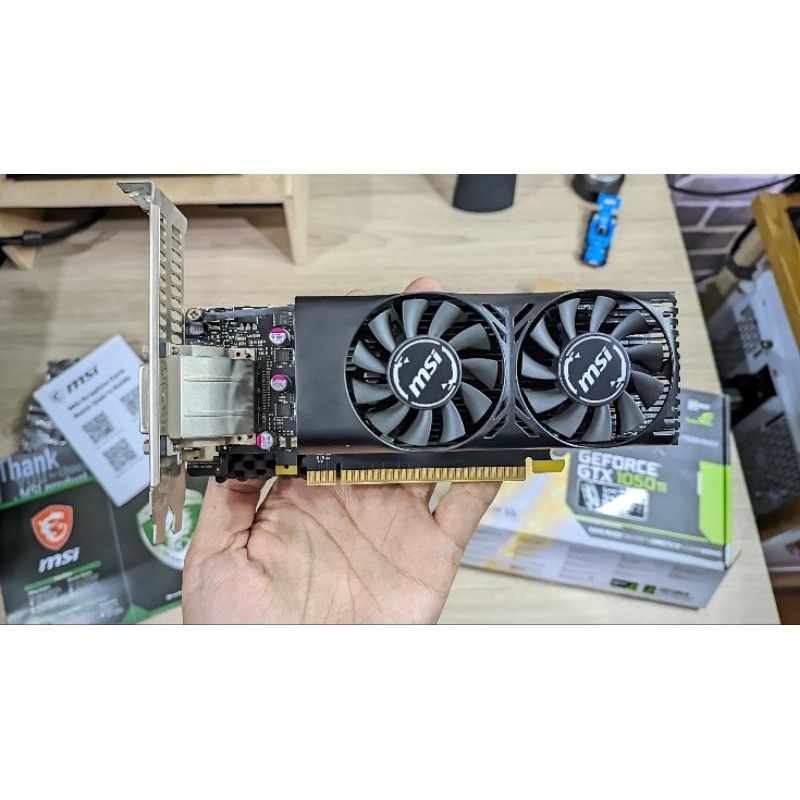 Jual MSI GeForce GTX 1050 Ti 4GT Low Profile 4GB GDDR5 Segel Resmi Adem ...