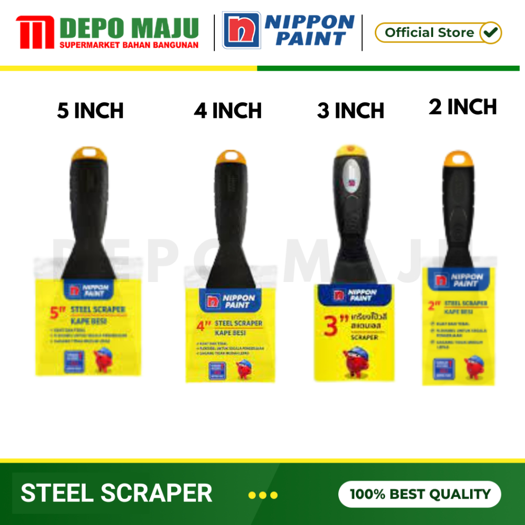 Jual STELL SCRAPER NIPPON 2 INCH SD 5 INCH- STEEL SCRAPER BESI/ nippon ...