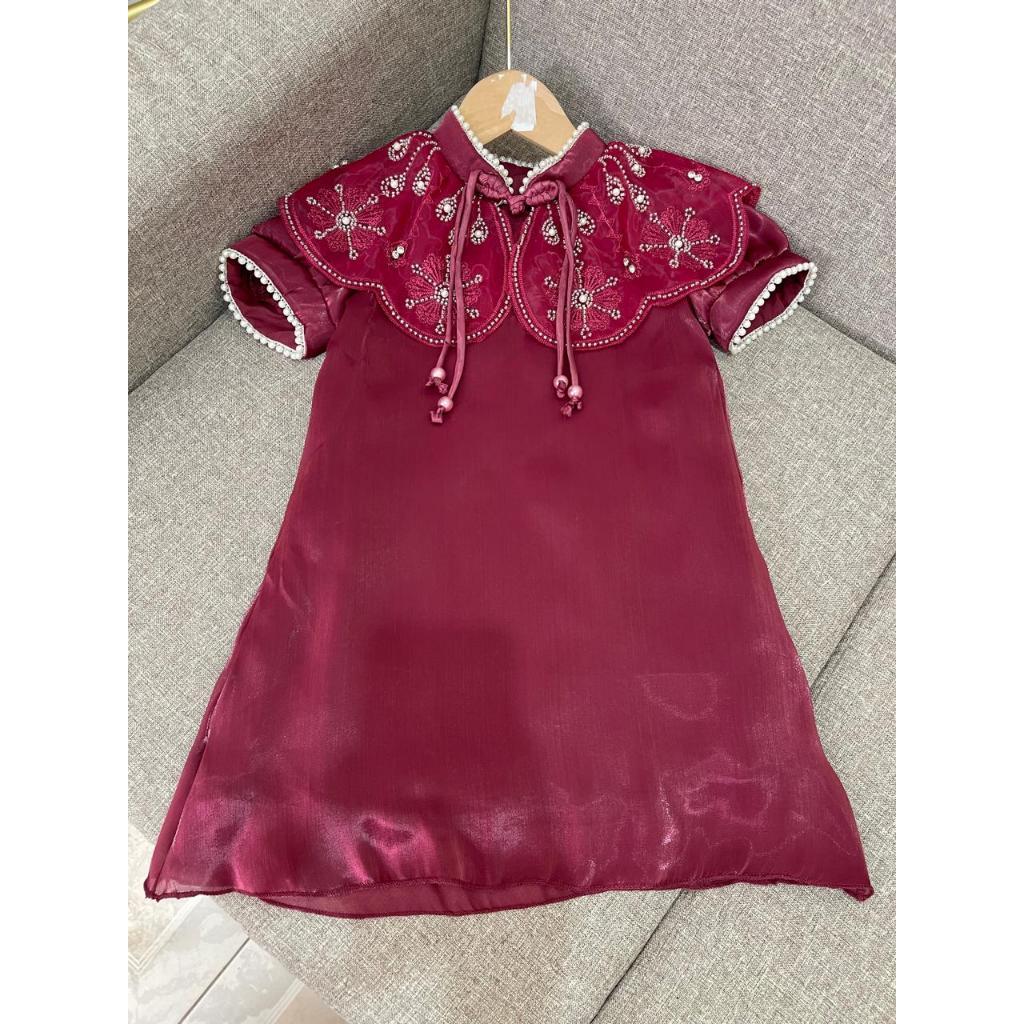 Jual [KIDSFASHIONKOLEKSI] Gaun Pesta Cheonsam Anak Perempuan Motif ...