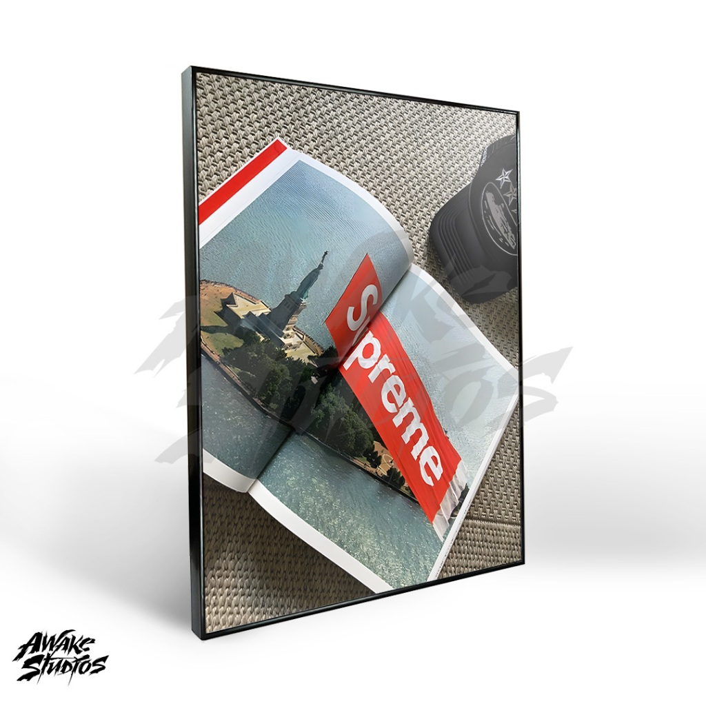 Jual Poster Frame Supreme - Frameblock | Shopee Indonesia