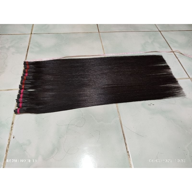 Jual rambut sambung ukuran 55cm | Shopee Indonesia