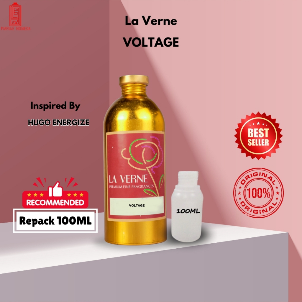 Jual bibit parfum murni VOLTAGE LA VERNE 100ML REPACK | Shopee Indonesia