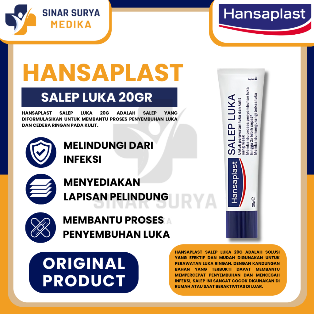 Jual HANSAPLAST SALEP LUKA 20GR | Shopee Indonesia