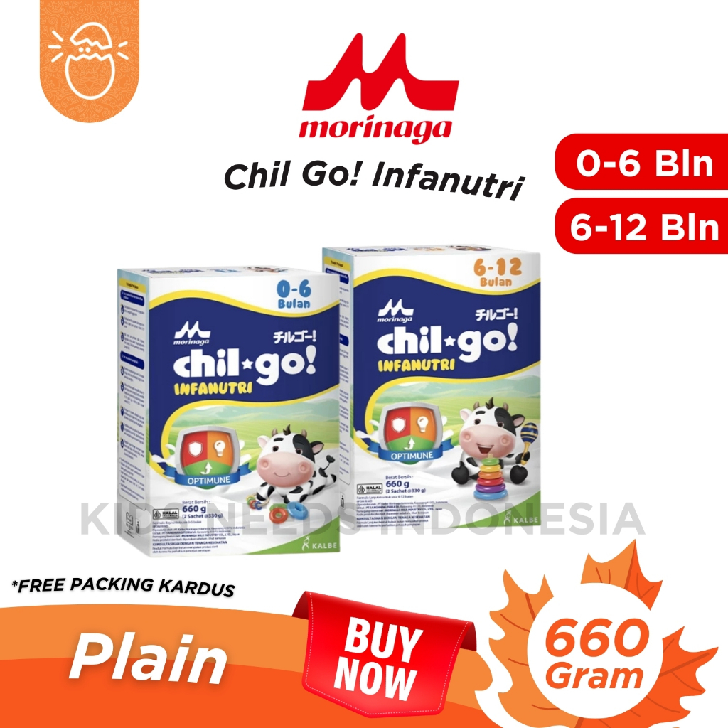 Jual Morinaga Chil Go Infanutri Susu Formula Bayi Usia 0-6 Bulan & 6-12 ...