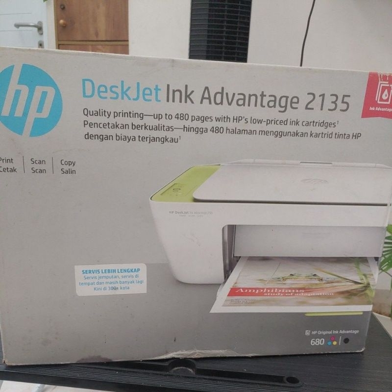 Jual Printer All in One HP Deskjet ink Advantage 2135 | Shopee Indonesia