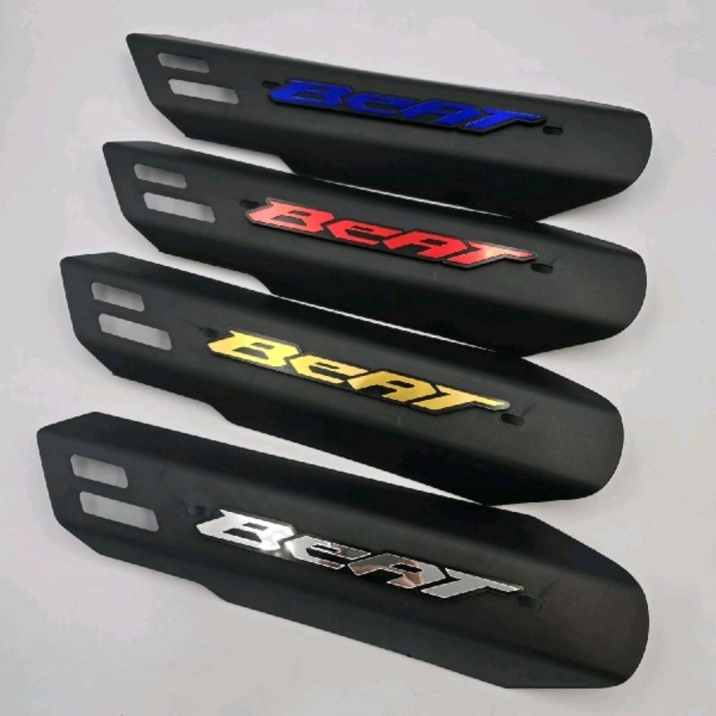 Jual Cover Knalpot Semua Series Honda Beat Plus Emblem Akrilik Tempel ...