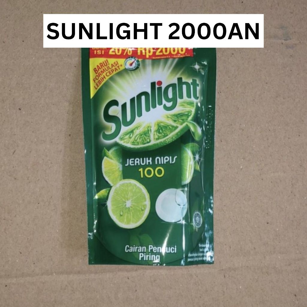 Jual SUNLIGHT 2000 AN PROMO 90 ML SUNLIGHT LIME SABUN CUCI PIRING ...
