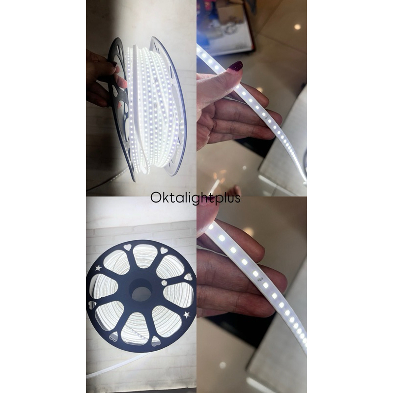 Jual Lampu LED stripe selang 2835 120 lampu outdoor | Shopee Indonesia