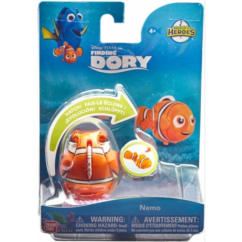 Jual Disney Pixar Bandai 2014 Hatch n Heroes Finding Nemo Preloved ...