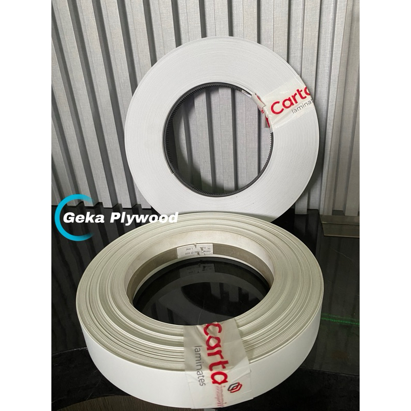 Jual PVC Edging HPL Edge Banding Strip Lis Door Cabinet White Colour ...