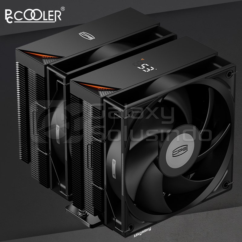 Jual CCOOLER RT620 Digital Dual Tower Black CPU Cooler | Shopee Indonesia