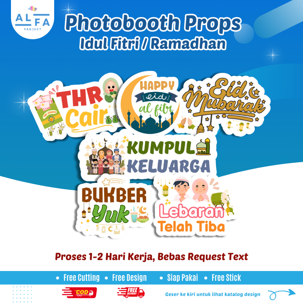 Jual D95 Photoboth Props Ramadhan Custom | Acc Photobooth idul fitri ...