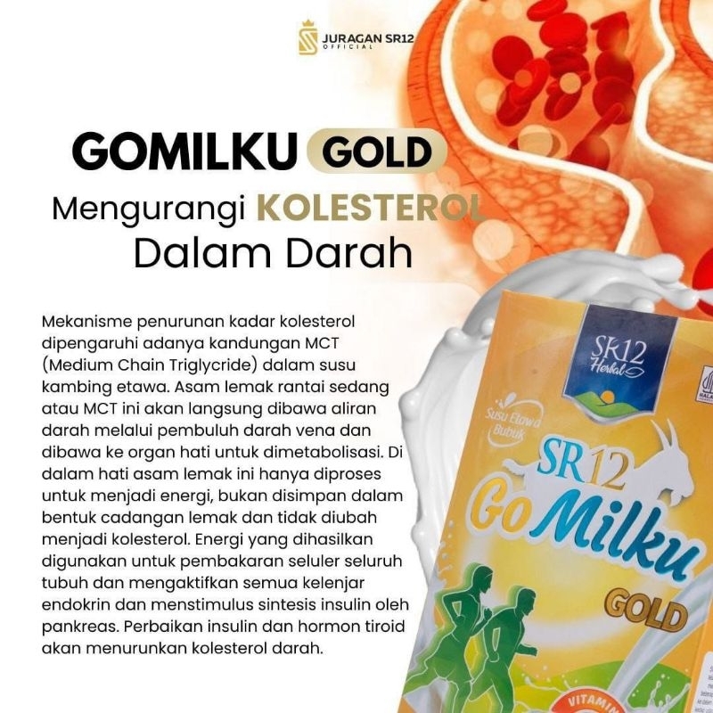 Jual Gomilku Gold SR12 susu kesehatan tinggi kalsium | Shopee Indonesia