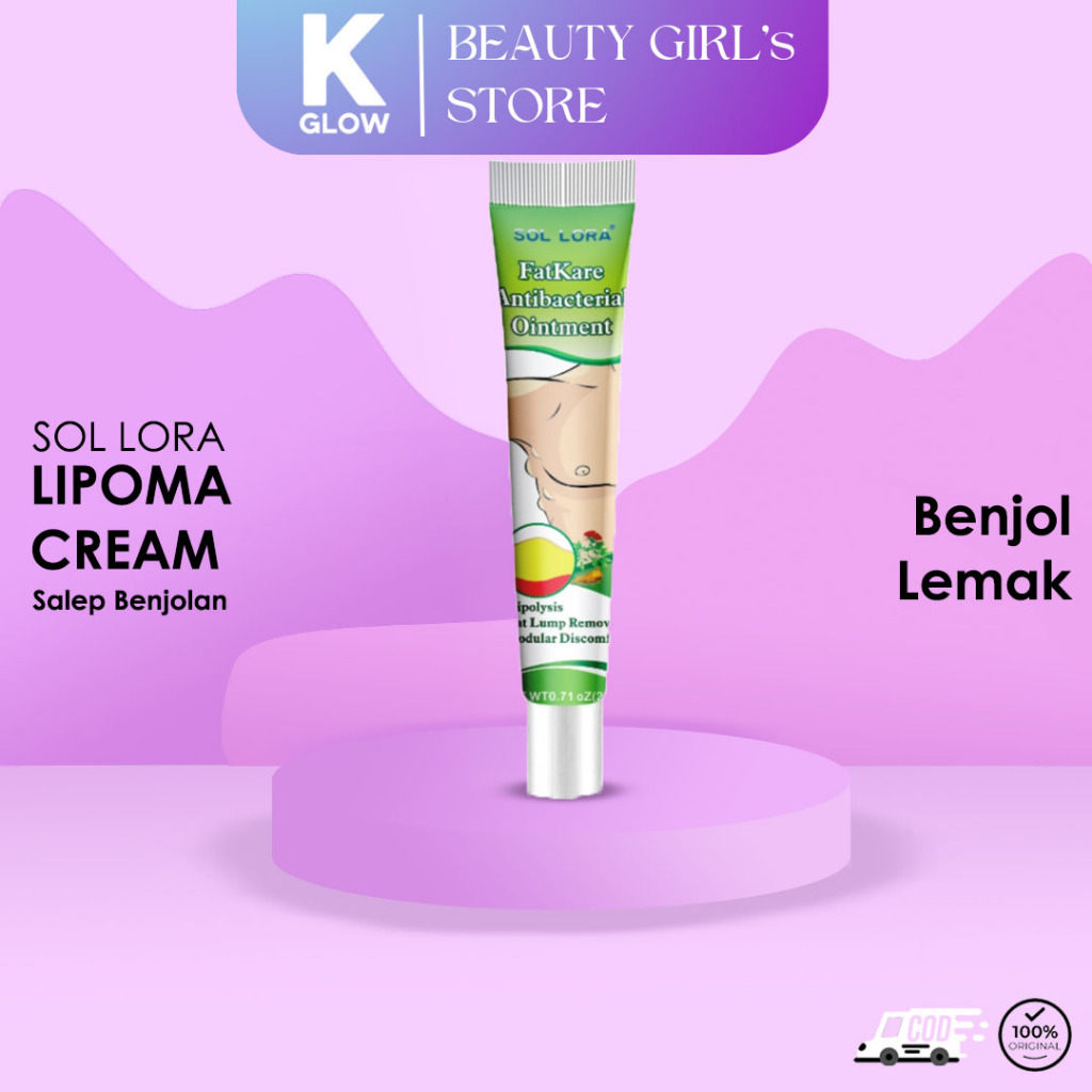 Jual [ KGLOW ] SOL LORA P3K Obat Salep Krim Benjolan Lipoma Tubuh 20gr ...