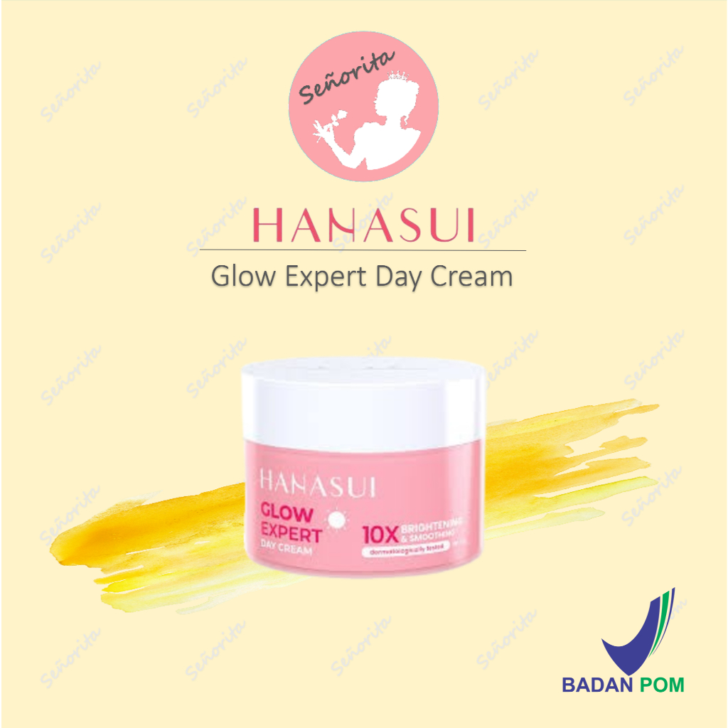 Jual HANASUI Glow Expert Day Cream 15gr - New Improved Formula | Shopee ...
