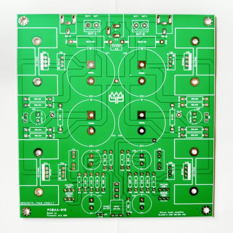 Jual T-Audio PCBAA-018 Based on Firstwatt ACA Mini Amp Camp Amp 8W ...