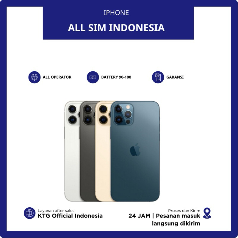Jual KTG Ip 12 pro max 128 gb 256 gb | Shopee Indonesia