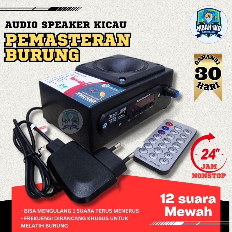 Jual Mp3 Masteran Burung 24 jam non stop 88 isian materi pilihan ...