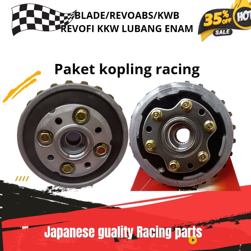 Jual PAKET KOPLING RACING SET KAMPAS KOPLING KAKI 4 SET BESI PLAT ...