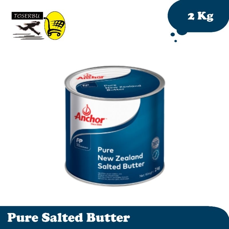 Jual ANCHOR Pure Salted Butter 2 Kg | Shopee Indonesia