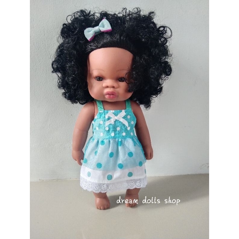 Jual baju boneka dress polka (satuan) | Shopee Indonesia