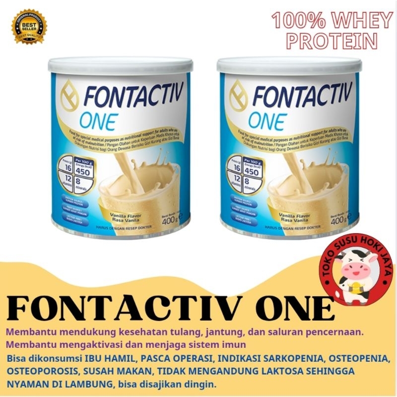 Jual FONTACTIV ONE SUSU HAMIL, OSTOPENIA, OSTEOPOROSIS, PASCA OPERASI ...
