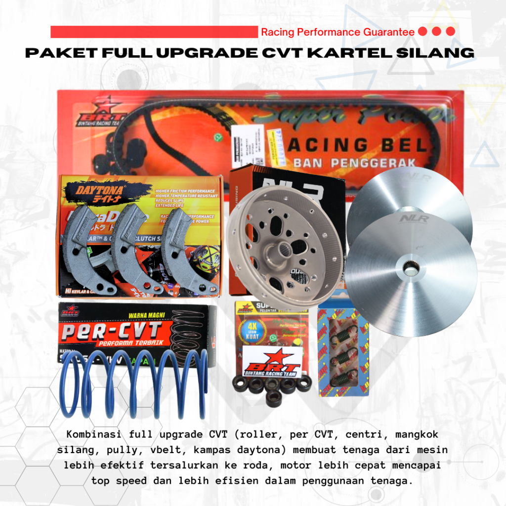 Jual Full Upgrade Kirian varian motor matic/beat series/vario series ...