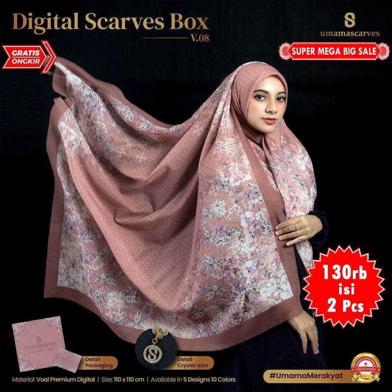 Jual BIG PROMO HIJAB SEGI4 UMAMA BOX 130rb 2pcs | Shopee Indonesia