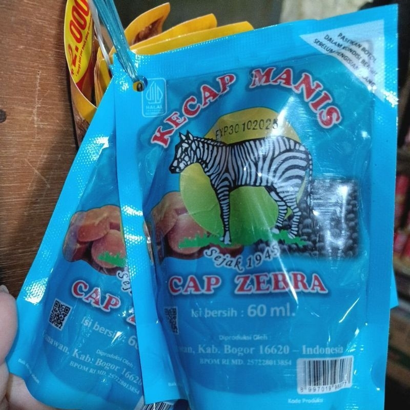 Jual kecap zebra kemasan 60 ml | Shopee Indonesia
