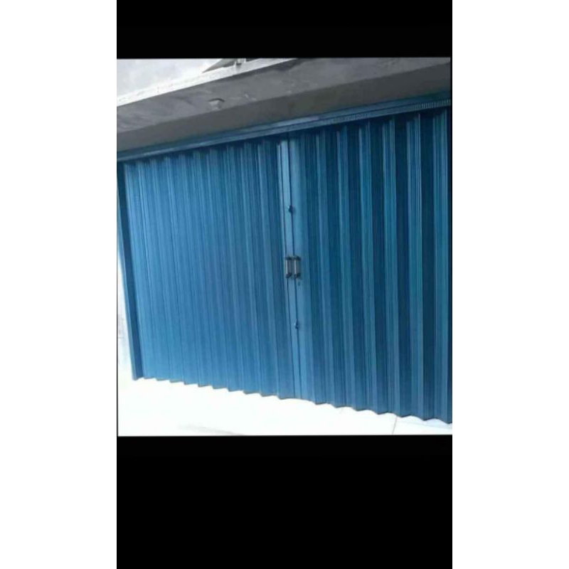 Jual Rolling door folding gate besi dan galvanis | Shopee Indonesia