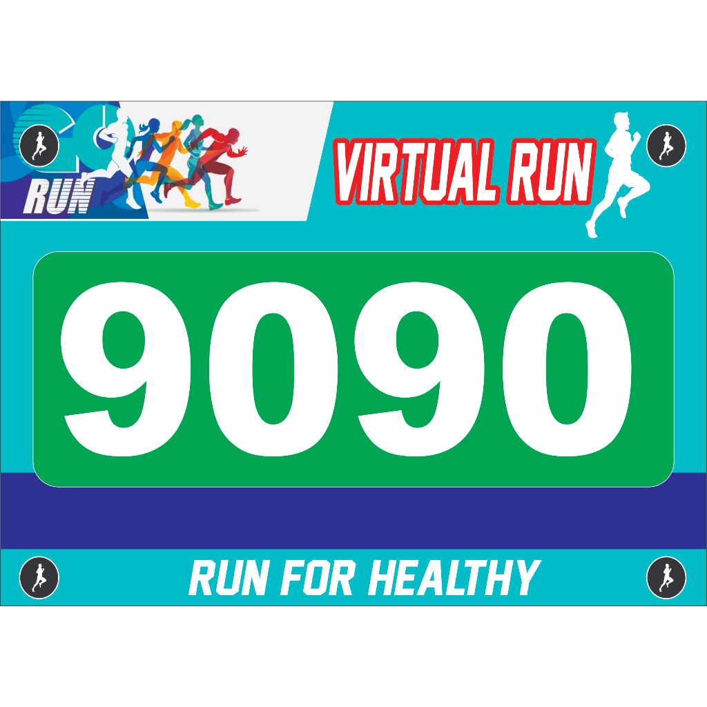 Jual Bib Number Running/ Nomor Dada / Nomor Peserta Lomba / Nomor ...