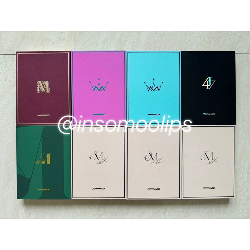Jual Mamamoo Album Only Memory Purple Mint Reality in Black RIB Travel ...