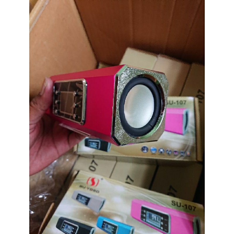 Jual obral speaker portable SU -107 ( baca deskripsi) | Shopee Indonesia