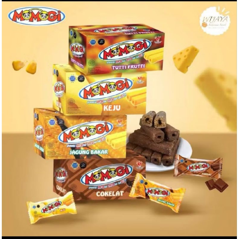 Jual MOMOGI Snack Per Box (isi 20pcs) | Shopee Indonesia
