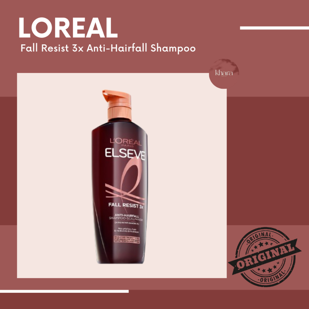 Jual Shampoo LOre Paris Elseve Fall Resist 3x Anti-Hairfall Shampoo ...
