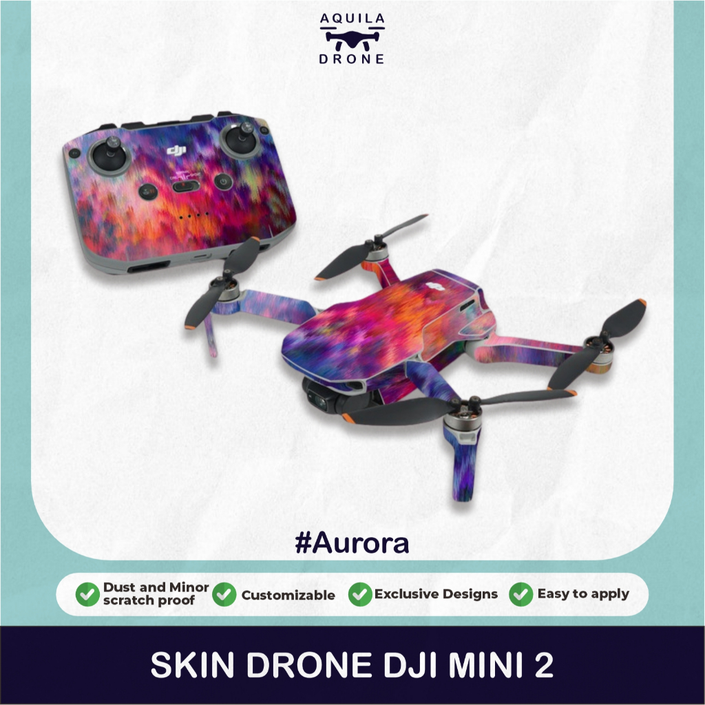 Jual Skin Drone DJI MINI 2 / Drone Warping / Stiker Drone - Motif ...