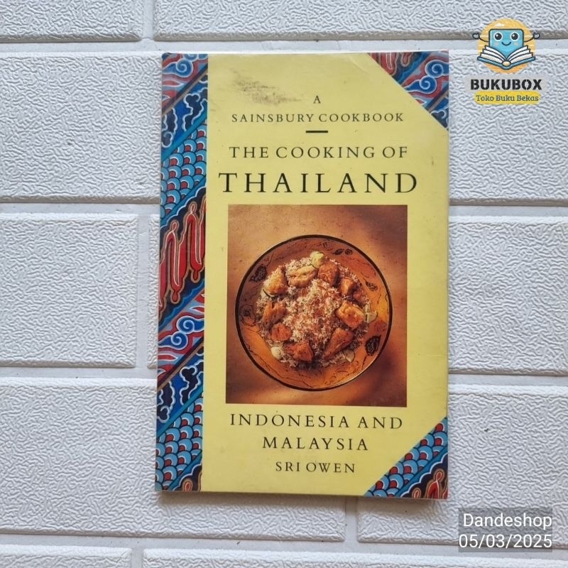 Jual A Sainsbury Cookbook The Cooking Of Thailand Indonesia and ...