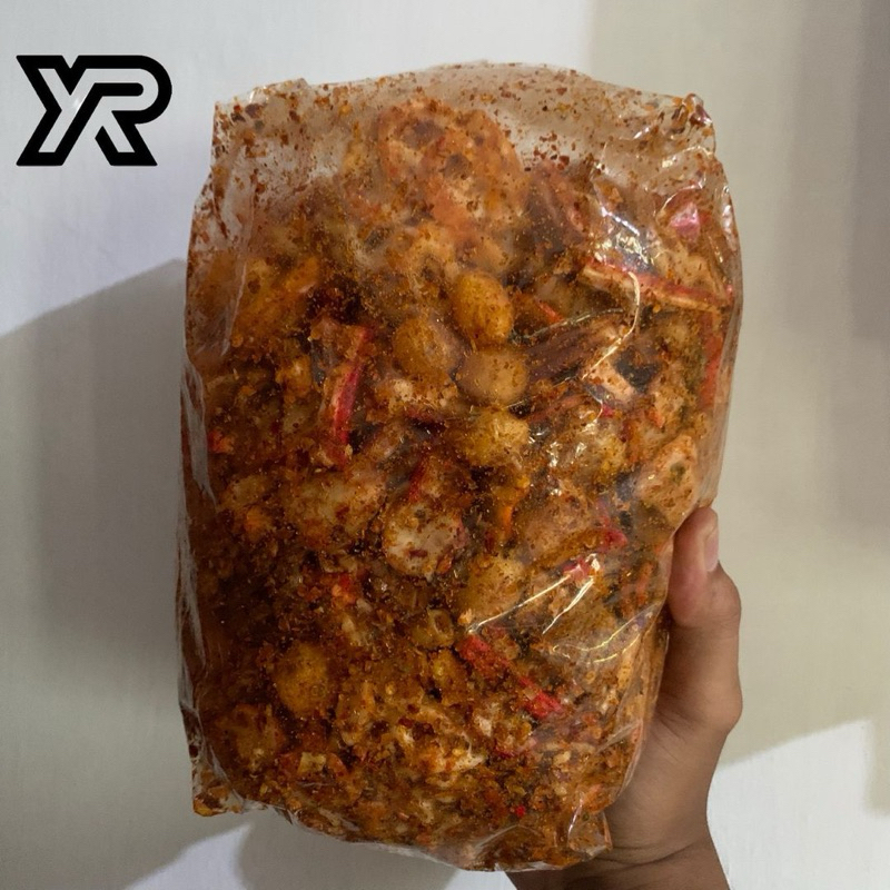 Jual 1 Kg Seblak Kering Mix Campuran - Seblak Kering Pedas Daun Jeruk ...
