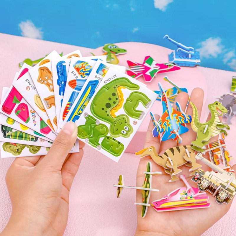 Jual Mainan Puzzle 3D DIY Edukasi Mini | Mainan Bongkar Pasang | Shopee ...