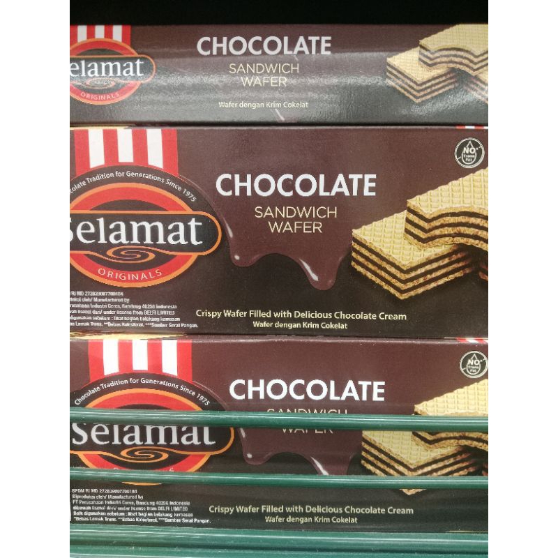 Jual Wafer Selamat Chocolate 145Gr | Shopee Indonesia